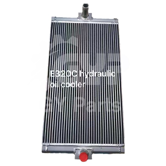CAT E320C 265-3563 oil cooler plate and bar core #265-3563 #oil cooler ...