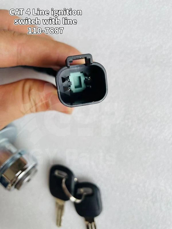 #CAT 4 Line ignition switch with line #110-7887 #1107887 #216B ignition ...